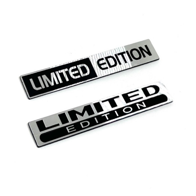 Jual Sticker Emblem Mobil Logo Tulisan LIMITED EDITION Metal | Shopee ...