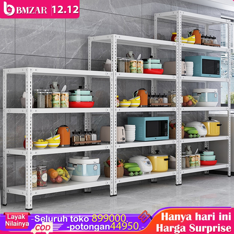 Jual Rak Besi Serbaguna 200*40*120CM Rak Gudang Besi 5 Susun Rak Besi ...