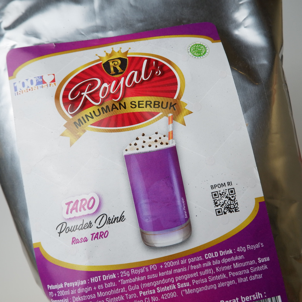Jual Royal Powder Taro 1 Kg - Barsol Indonesia | Shopee Indonesia