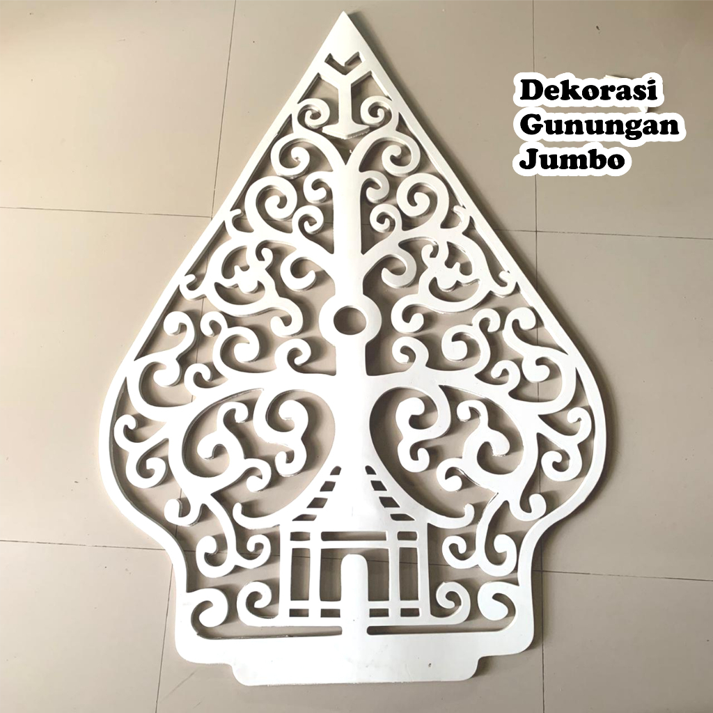 Jual Set Ukiran Gunungan Wayang T 244 cm Dekorasi Gunungan Besar ...