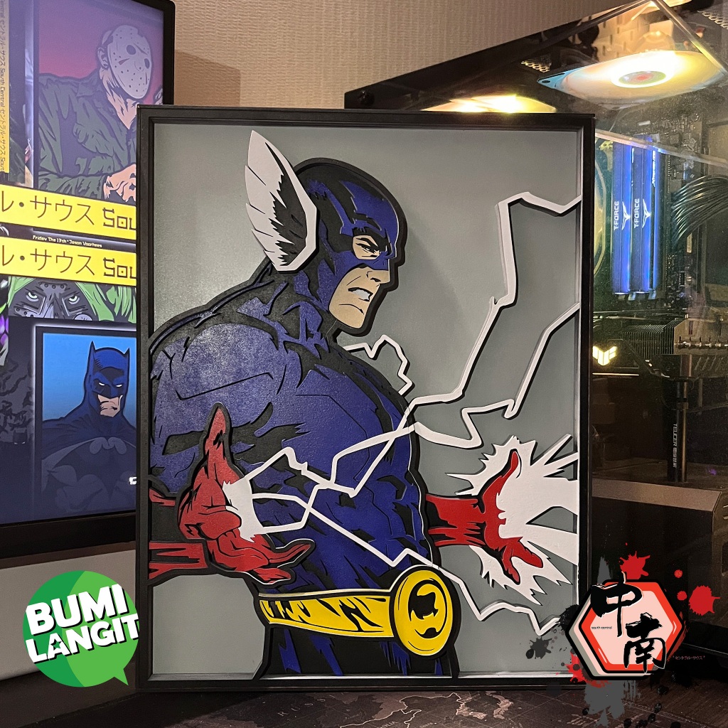 Jual Poster 3D Multilayer Bumi Langit Gundala | Shopee Indonesia