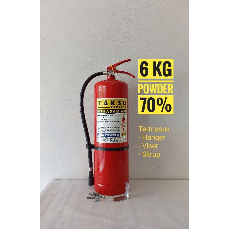 Jual Apar Tabung Pemadam Api Powder 6kg 6kg | Shopee Indonesia