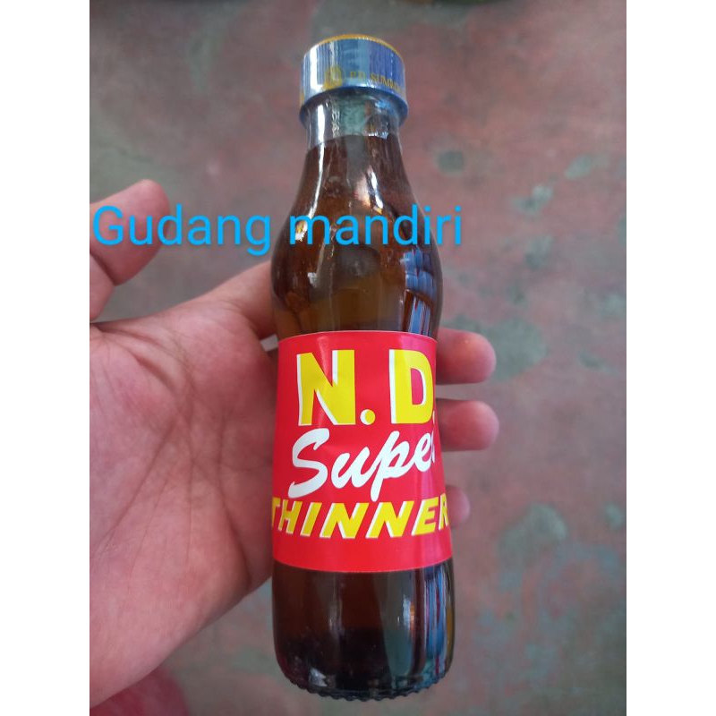 Jual tinner botol N.D / tiner botol n.d pengencer cat | Shopee Indonesia