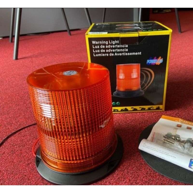 Jual LAMPU LED ROTARY WARNING LIGHT BEACON , SMD LED 220V WL-27 ...
