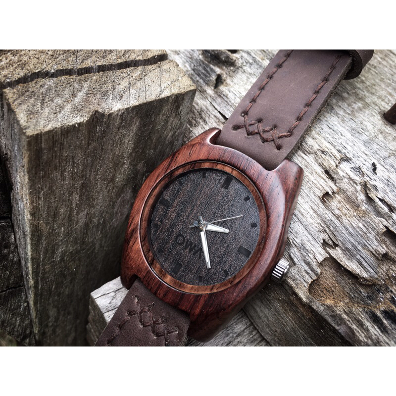 Jual Jam tangan kayu taruma / jam tangan owa / jam tangan kayu pria ...