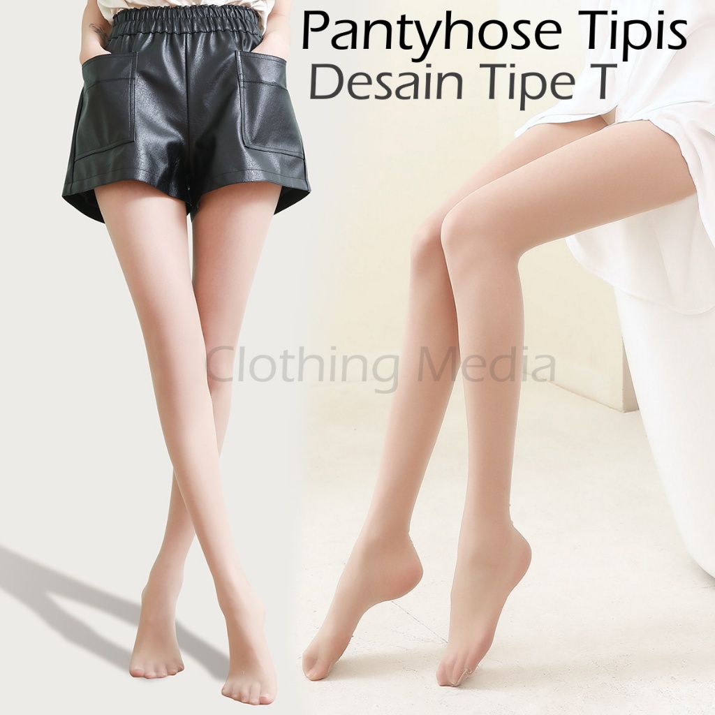 Jual Pantyhose Tipis Tipe T Stoking Transparan Wanita Sheer Stocking