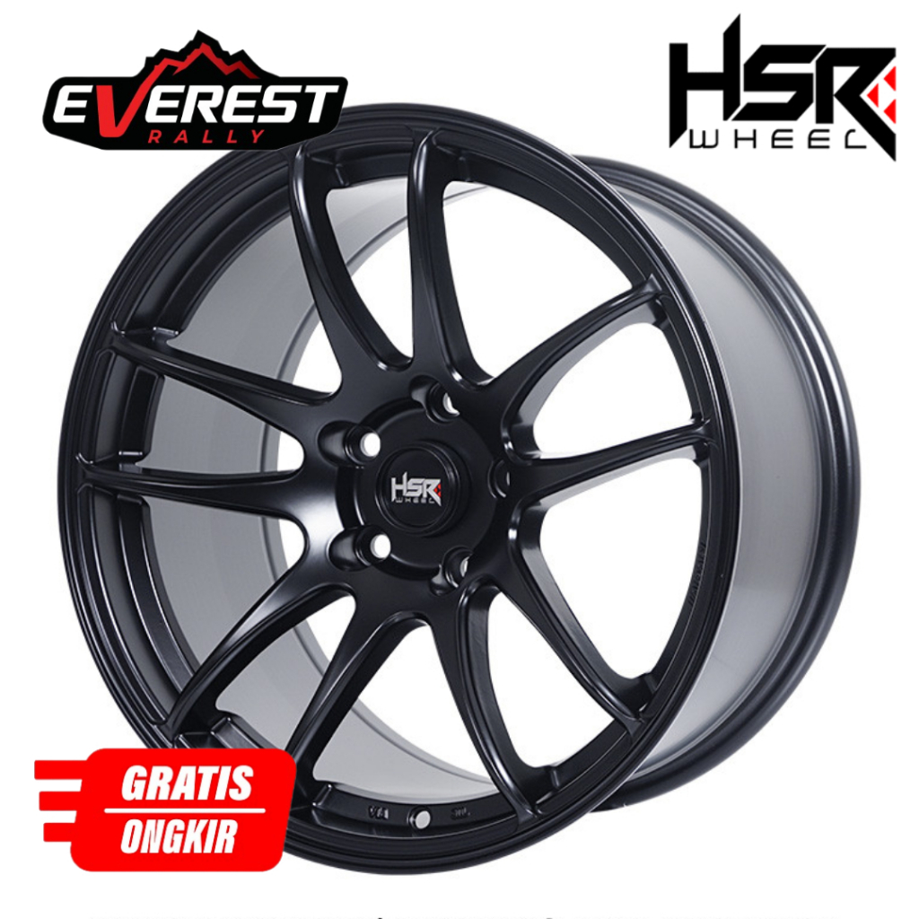 Jual VELG RACING HSR KAMIKAZE MODEL CELONG RING 17 LEBAR 8/9 HOLE 5X114 SMB | Shopee Indonesia