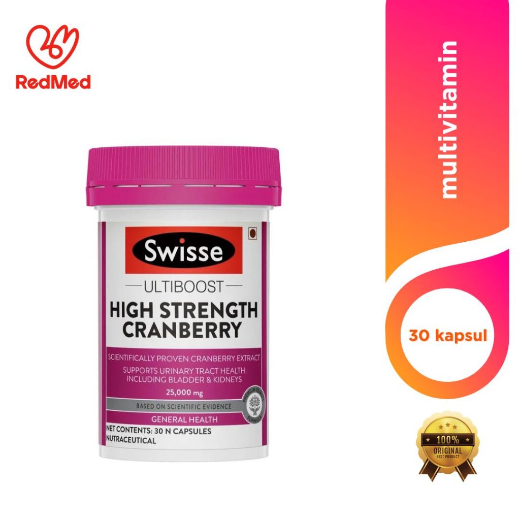 Jual Swisse Ultiboost Cranberry Soft Capsule 30s | Shopee Indonesia