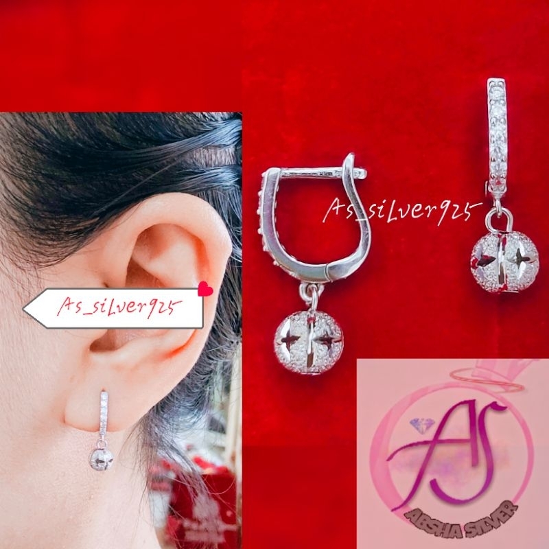 Jual ANTING PERAK JEPIT GANTUNG ANEKA VARIASI ASLI SILVER 925 LAPIS MAS PUTIH | Shopee Indonesia