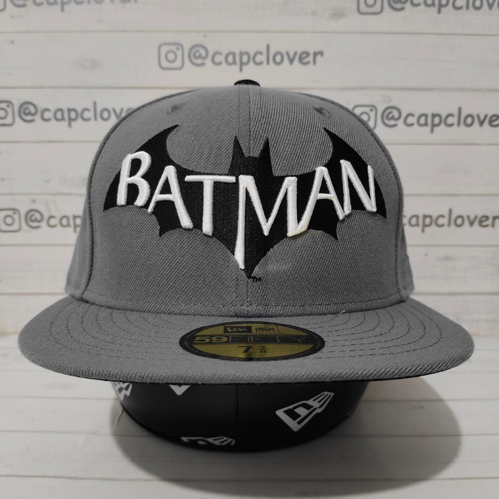Jual Topi NEW ERA Batman Edition Storm Grey 59FIFTY | Shopee Indonesia