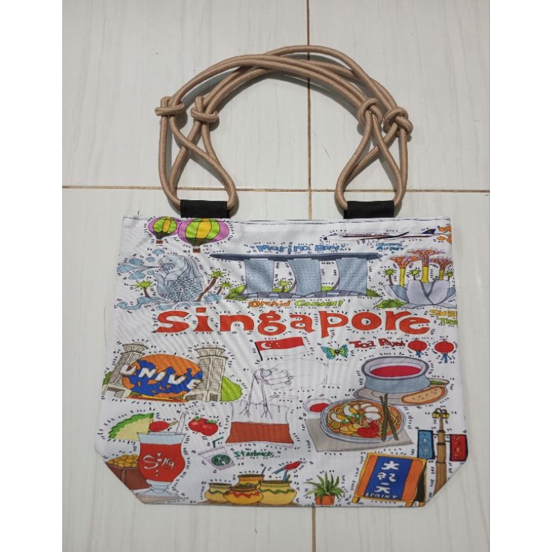 Jual Totebag Singapura | Totebag Singapore | Tas Souvenir Singapore ...