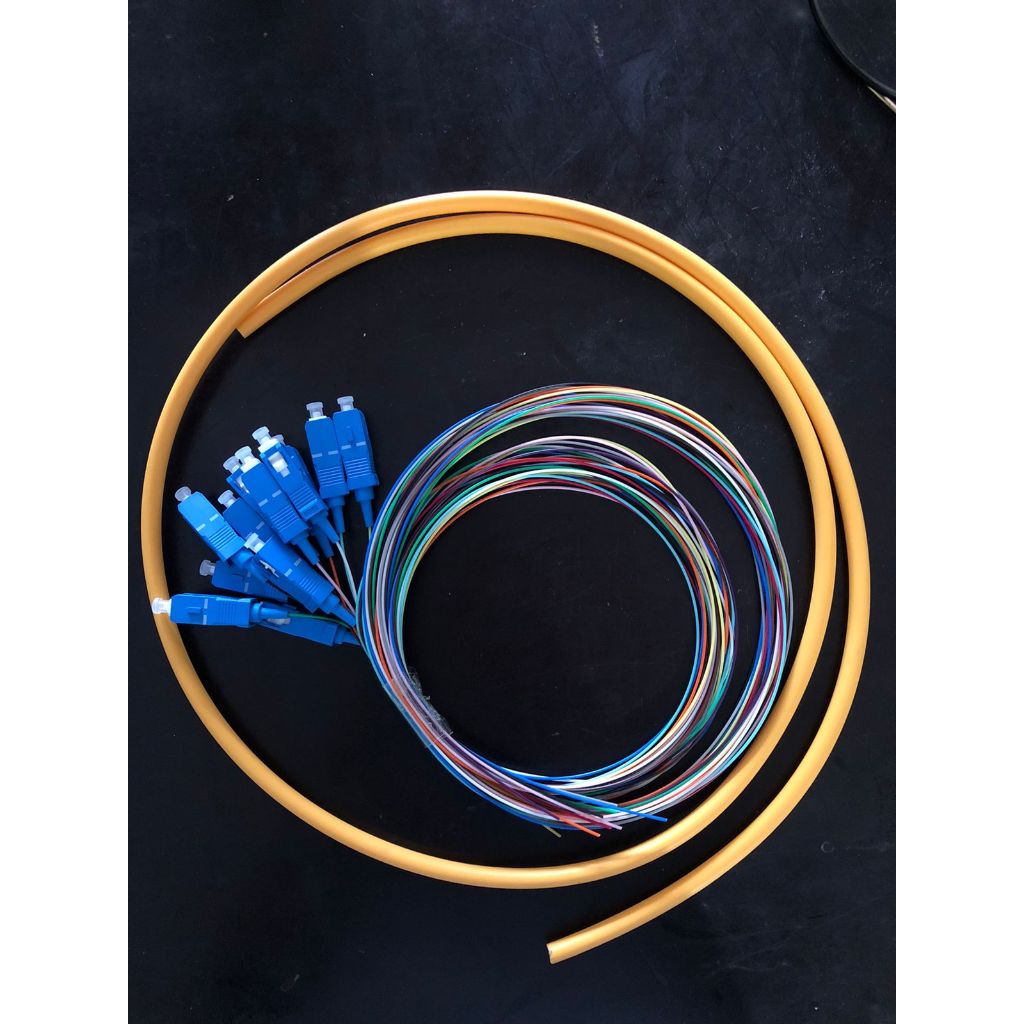 Jual Pigtail SC UPC 0.9mm warna for otb odf | Shopee Indonesia