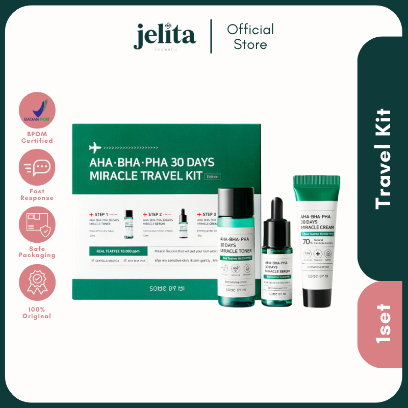 Jual Jelita Cosmetics - Somebymi Aha Bha Pha 30Days Miracle Travel Kit ...