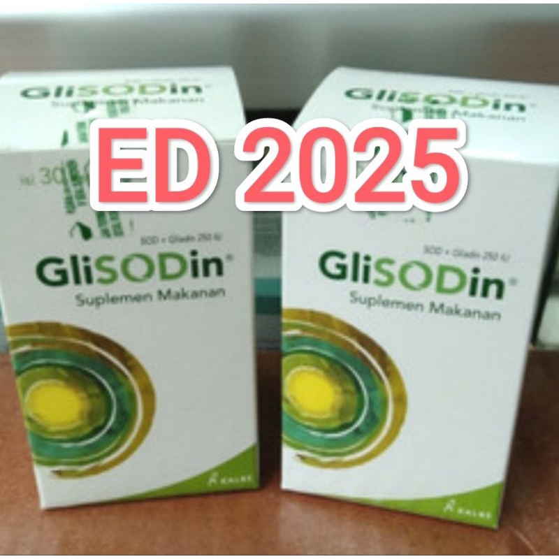 Jual GLISODIN BOX 30 KAPSUL - MEMBANTU MEMELIHARA DAYA TAHAN TUBUH ...