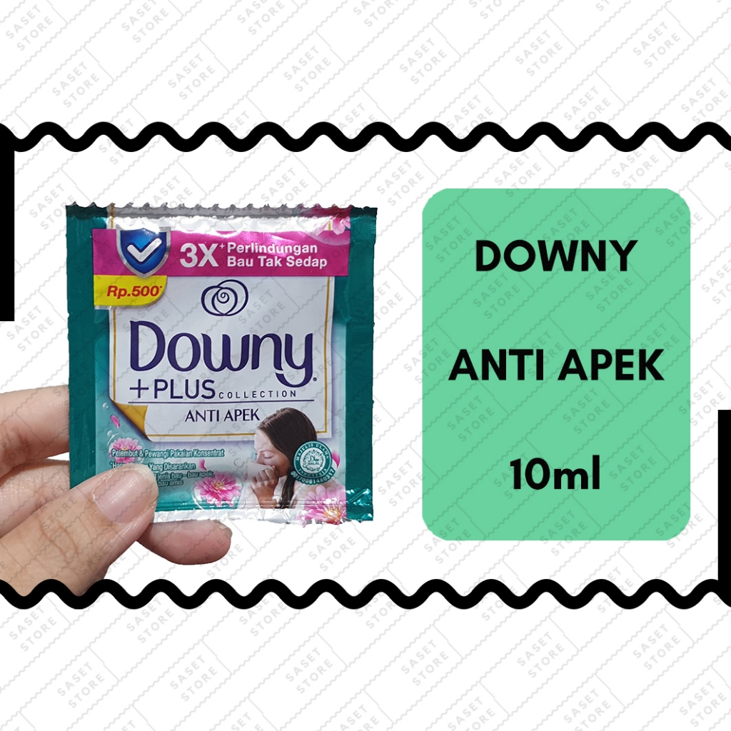 Jual Downy Anti Apek 10ml Sachet Pelembut Pewangi Pakaian Konsentrat ...
