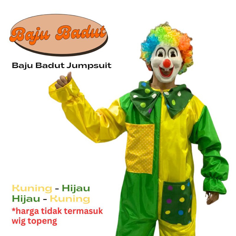 Jual Kostum Baju Badut Anak Dewasa Jumbo | Shopee Indonesia