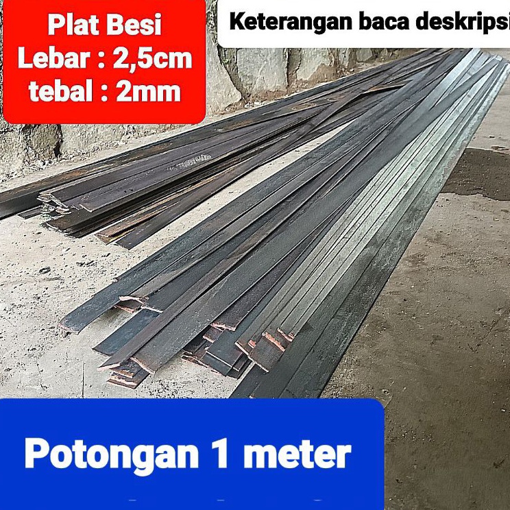 Jual modelTipe NTS643 PLAT BESI STRIP ukuran lebar 2,5cm tebal 2mm ...