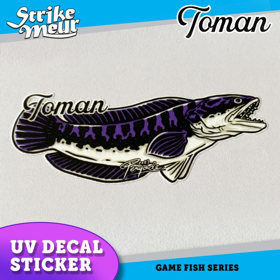Jual STICKER IKAN TOMAN / UV DECAL | Shopee Indonesia