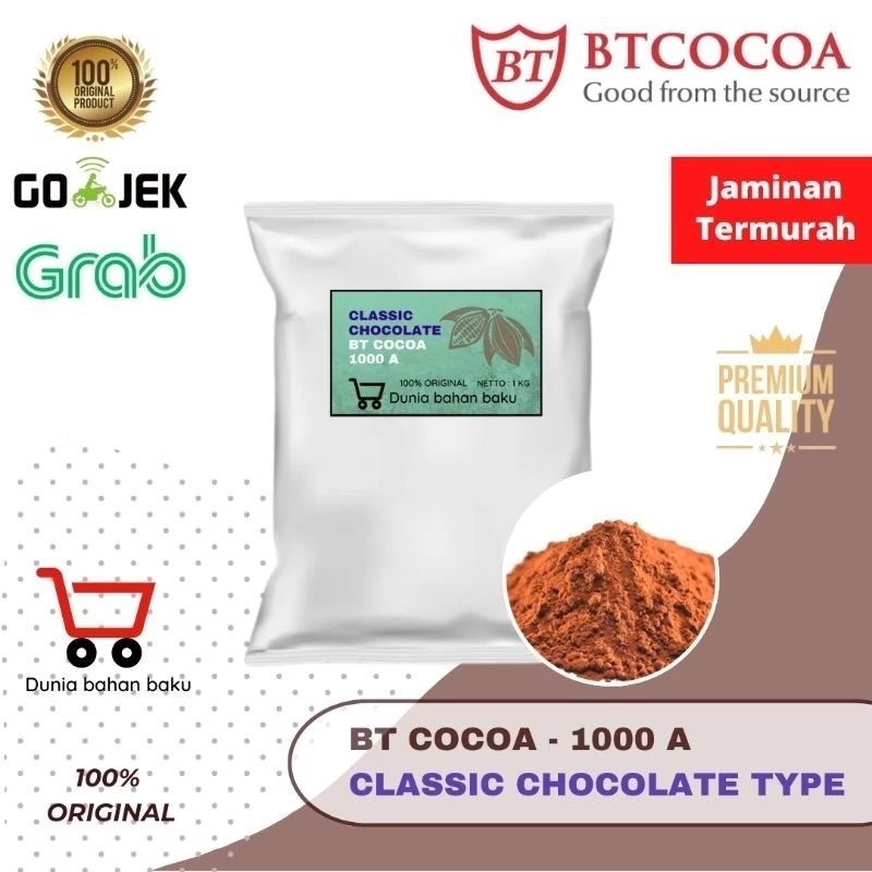 Jual BT COCOA JAVA CLASSIC POWDER BT 1000 A 1 kg coklat ASLI | Shopee ...