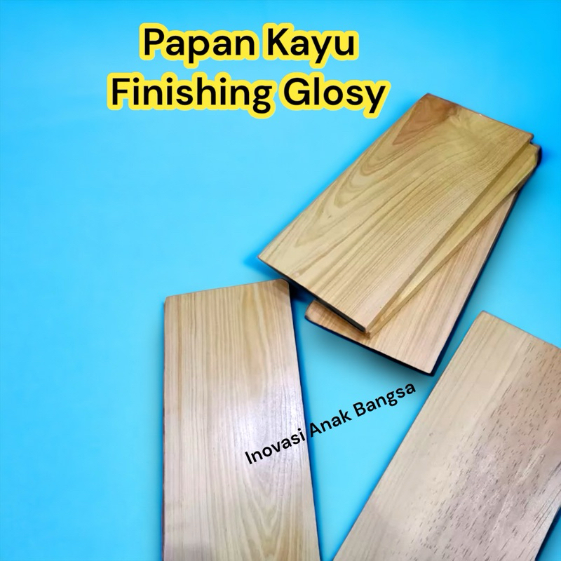 Jual Papan kayu finishing glossy papan kayu serbaguna | Shopee Indonesia