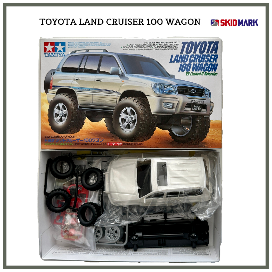 Jual Mobil Rakit Tamiya Mini 4WD - Toyota Land Cruiser 100 Wagon ...