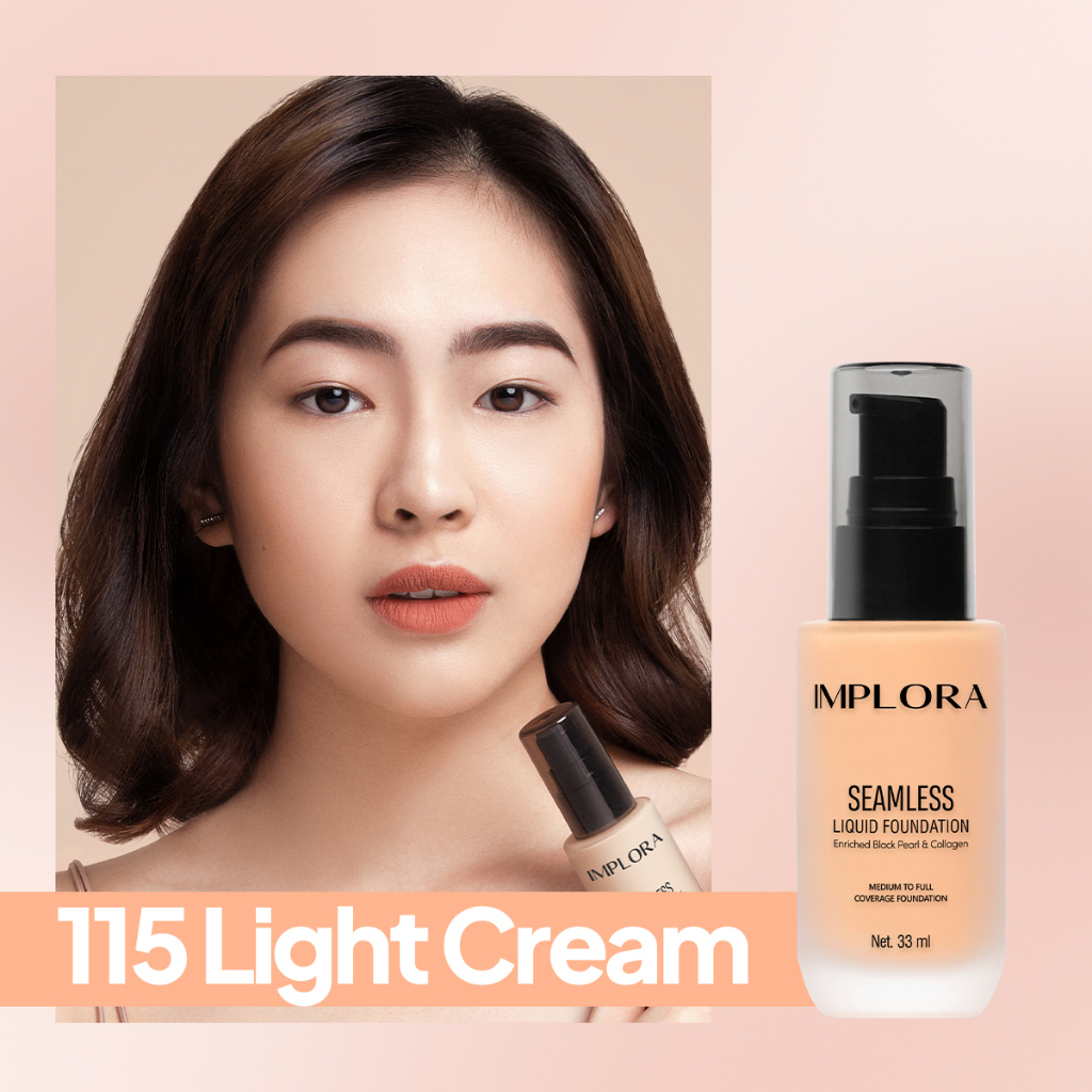 Jual Implora Seamless Liquid Foundation | Shopee Indonesia