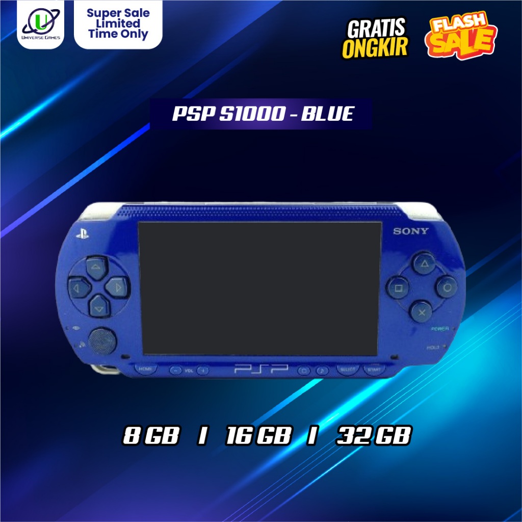 Jual PSP Sony Second Hen 3000 / 2000 / 1000 - Konsol Game Genggam 8 Gb ...