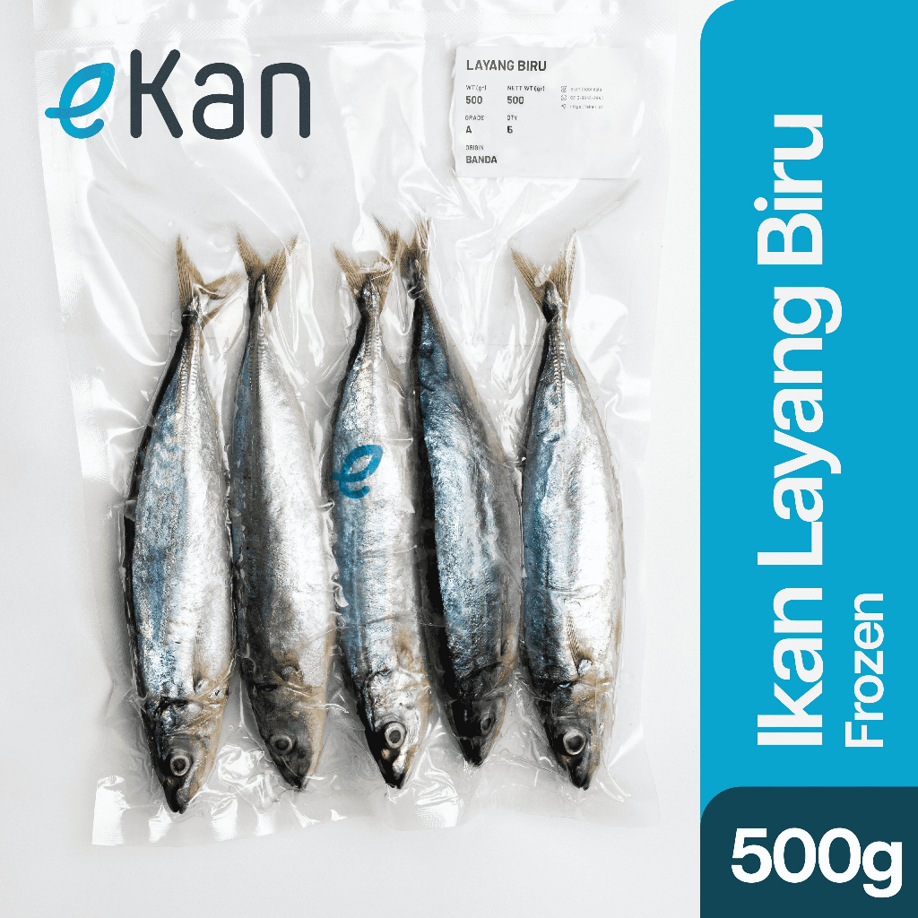 Jual Ikan Layang Biru Frozen 500gr | Shopee Indonesia