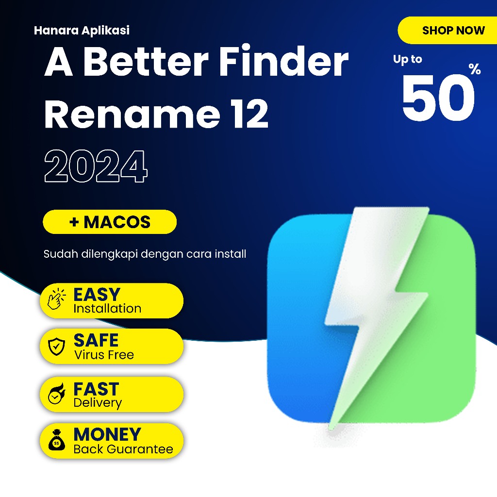 Jual Software File Renaming: A Better Finder Rename 12 [MAC] | Shopee ...