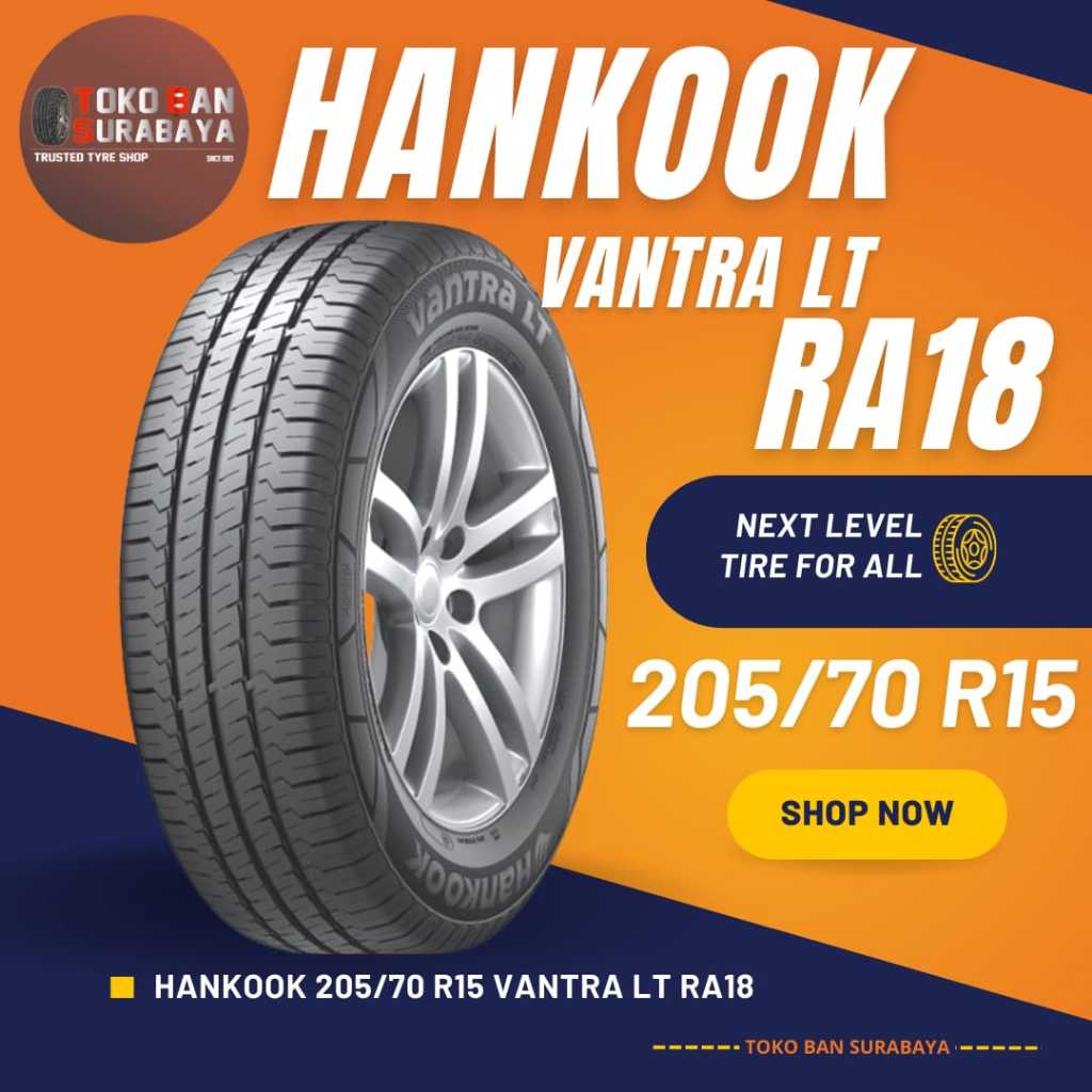 Jual Ban HANKOOK HK 205 70 R15 205 70R15 205 70 15 20570 R15 20570R15 R15 R 15 VANTRA LT RA18 RA 18 Shopee Indonesia
