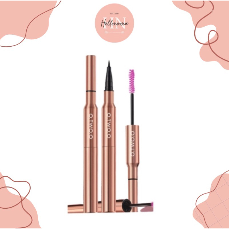 Jual OTWOO - 2 In 1 Charming Eye Eyeliner Mascara | Shopee Indonesia