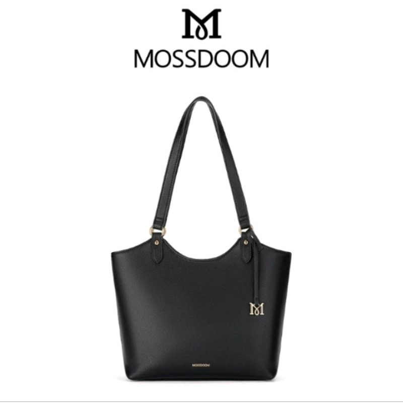Jual Tote bag MOSSDOOM klasik HITAM original | Shopee Indonesia