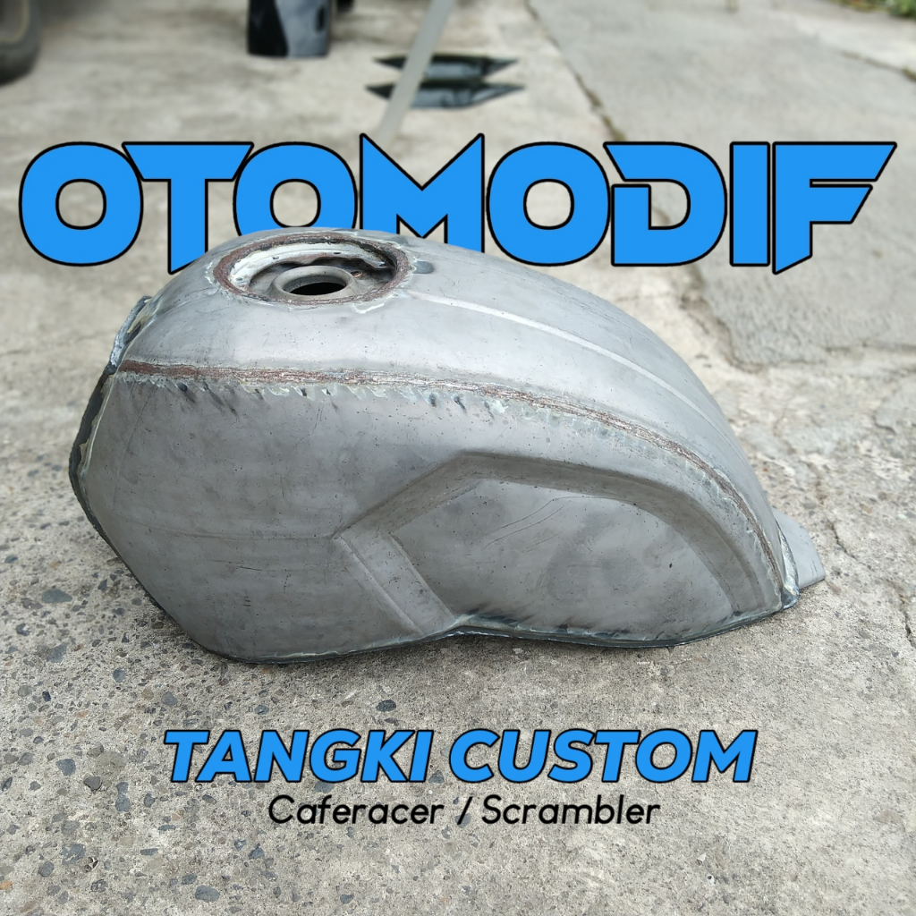 Jual Tangki Motor Custom Japstyle Caferacer Scrambler TUTUP NINJA ...