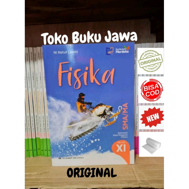 Jual ORIGINAL Buku Fisika Kelas XI XII 11 12 Kurikulum Merdeka Erlangga | Shopee Indonesia