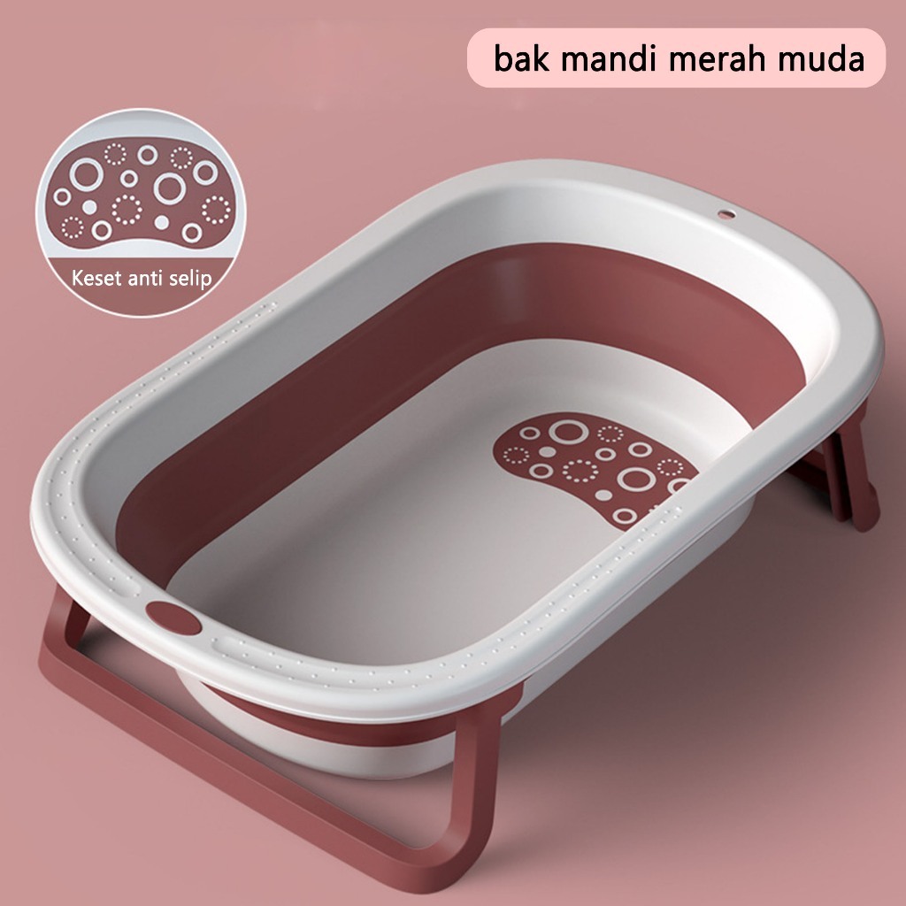 Jual Bak Mandi Bayi Lipat Portable Baby Bath Tube Bathtub Bayi multi ...