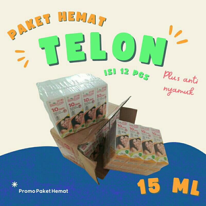 Jual Paket Telon Lang 15 ml isi 12 pcs | Shopee Indonesia