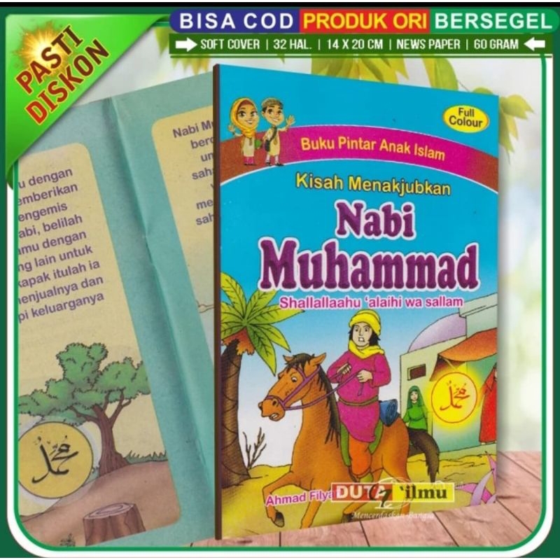 Jual Buku kisah nabi MUHAMMAD SAW | Shopee Indonesia