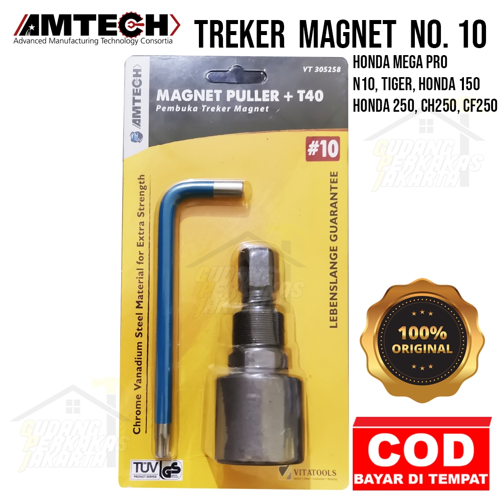 Jual AMTECH TREKER MAGNET NO 10 MOTOR MEGA PRO TIGER FLYWHEEL PULLER ...