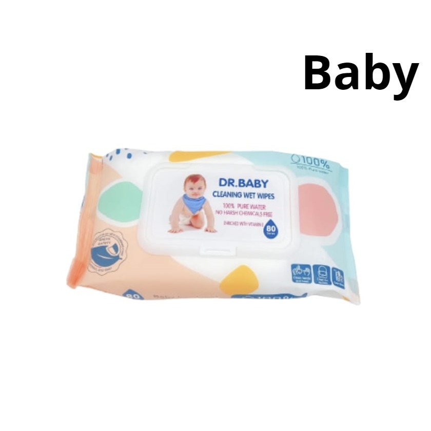 Jual KP122 - TISU BASAH BAYI ISI 80 LEMBAR TISSUE BASAH BABY MURAH BABY ...