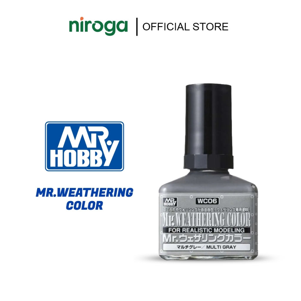 Jual Mr. Weathering COLOR WC-06 Multi Gray - Panel Line Accent cat ...