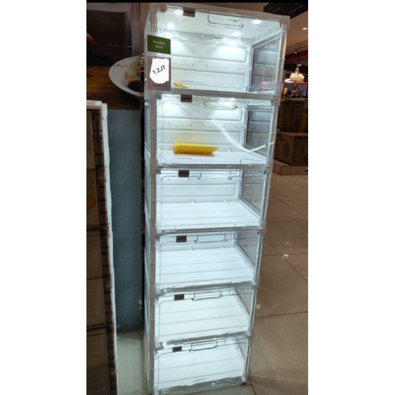 Jual Rak Display Figure 6 Display plus Lampu led 3 mode | Shopee Indonesia