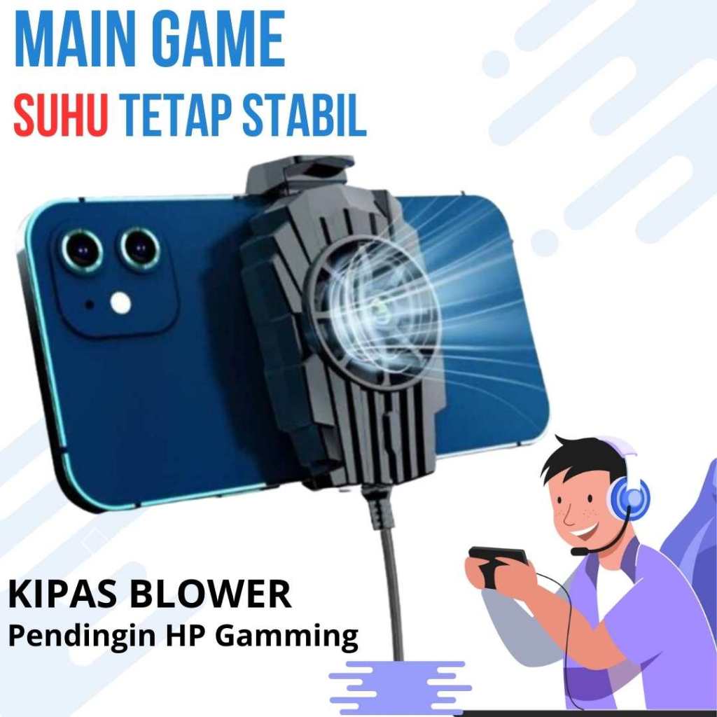 Jual Pendingin HP Smartphone Untuk Main Game Kipas Pendingin Hp Android ...