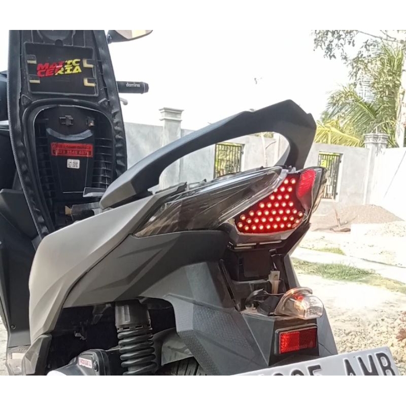 Jual lampu rem/Stoplamp Runing Beat Deluxe 2020-2024 8Mode Otomatis ...