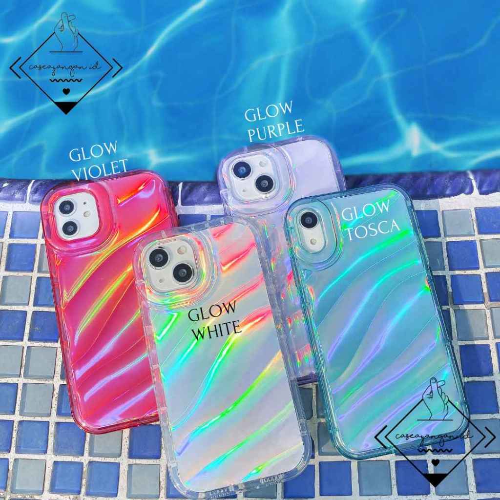 Jual Dazzle Glow Case For Iphone 7 8 SE 2 3 PLUS 11 12 13 14 15 PRO MAX ...