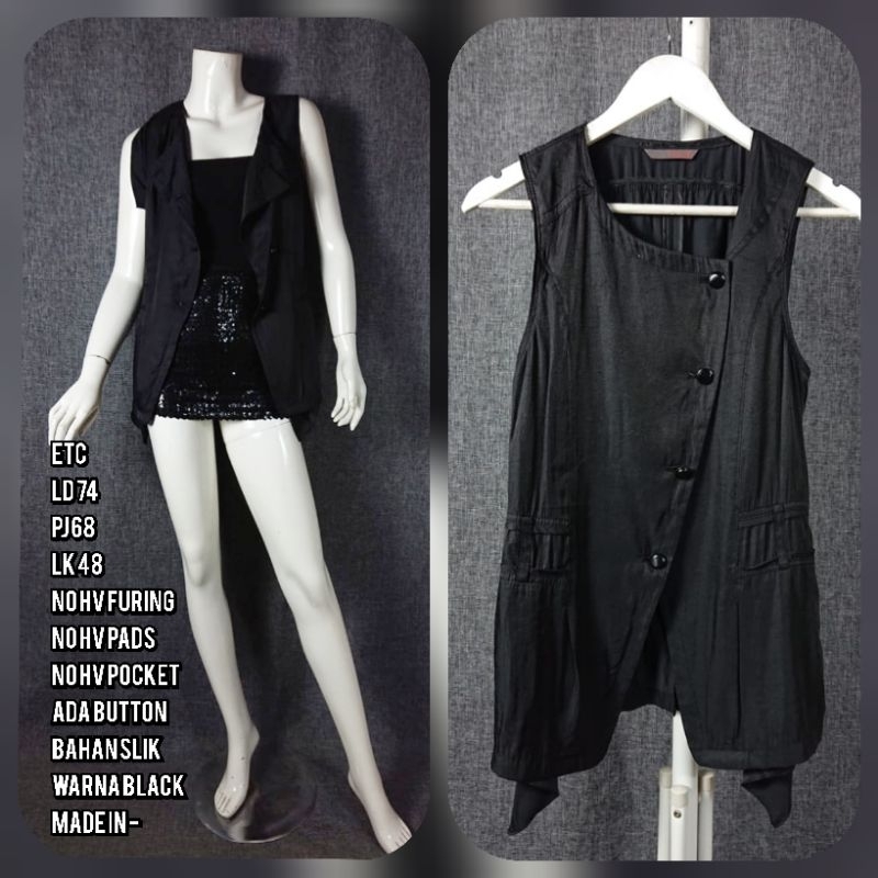 Jual VEST WANITA / ROMPI MODIS/ OUTER KEKINIAN / OUTER TRENDY /OUTER ...