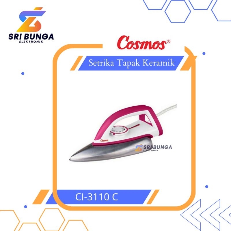 Jual Setrika Listrik COSMOS CI-3110 C Gosokan | Shopee Indonesia