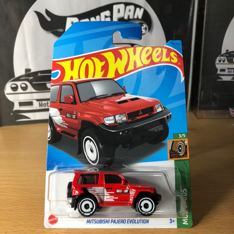 Jual HotWheels Mitsubishi Pajero Evolution Merah | Shopee Indonesia