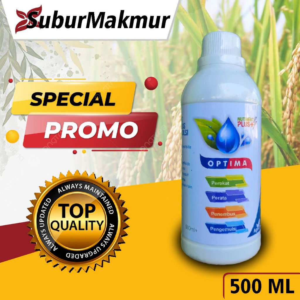 Jual Perekat Perata Penembus Pestisida dan Insektisida OPTIMA 500 ML ...