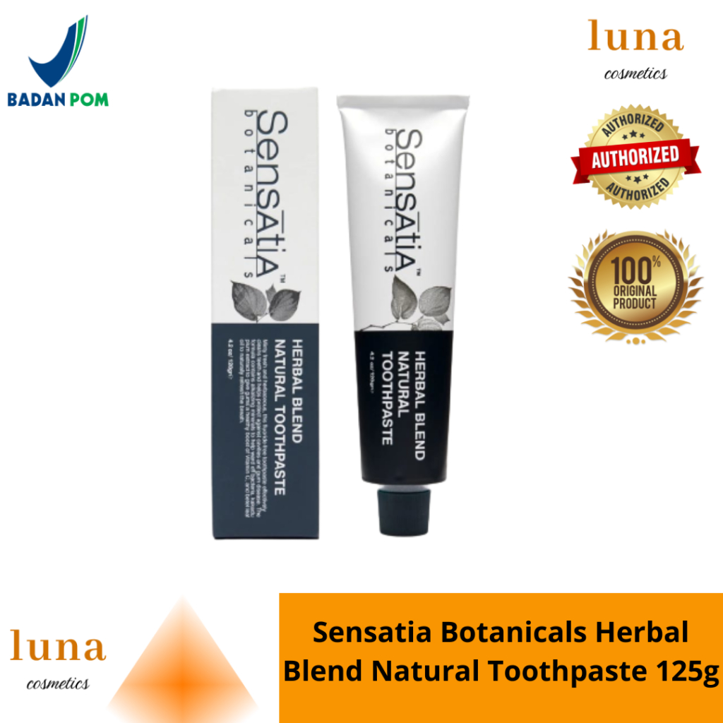 Jual Sensatia Botanicals Herbal Blend Natural Toothpaste 125g | Shopee ...