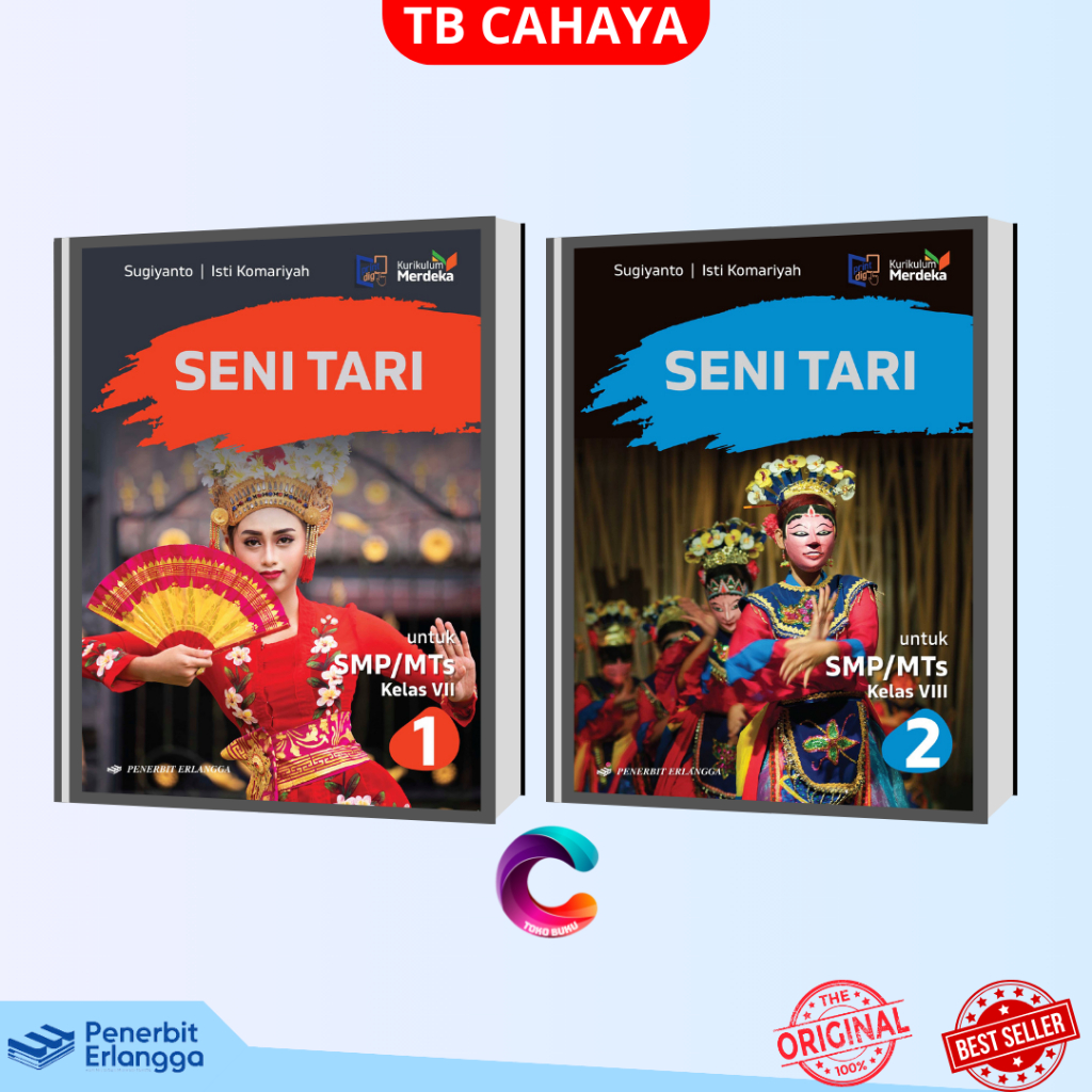 Jual BUKU SENI TARI KELAS 7 8 9 KURIKULUM MERDEKA PENERBIT ERLANGGA | Shopee Indonesia